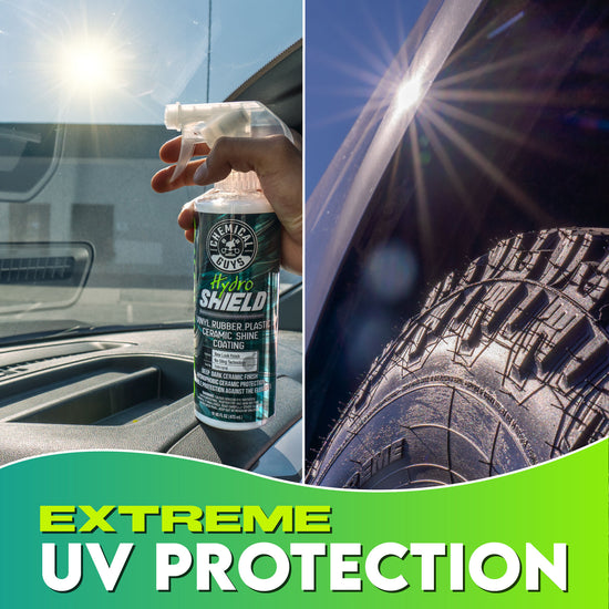 HydroShield Vinyl, Rubber, Plastic Ceramic Shine Coating | Chemical Guys