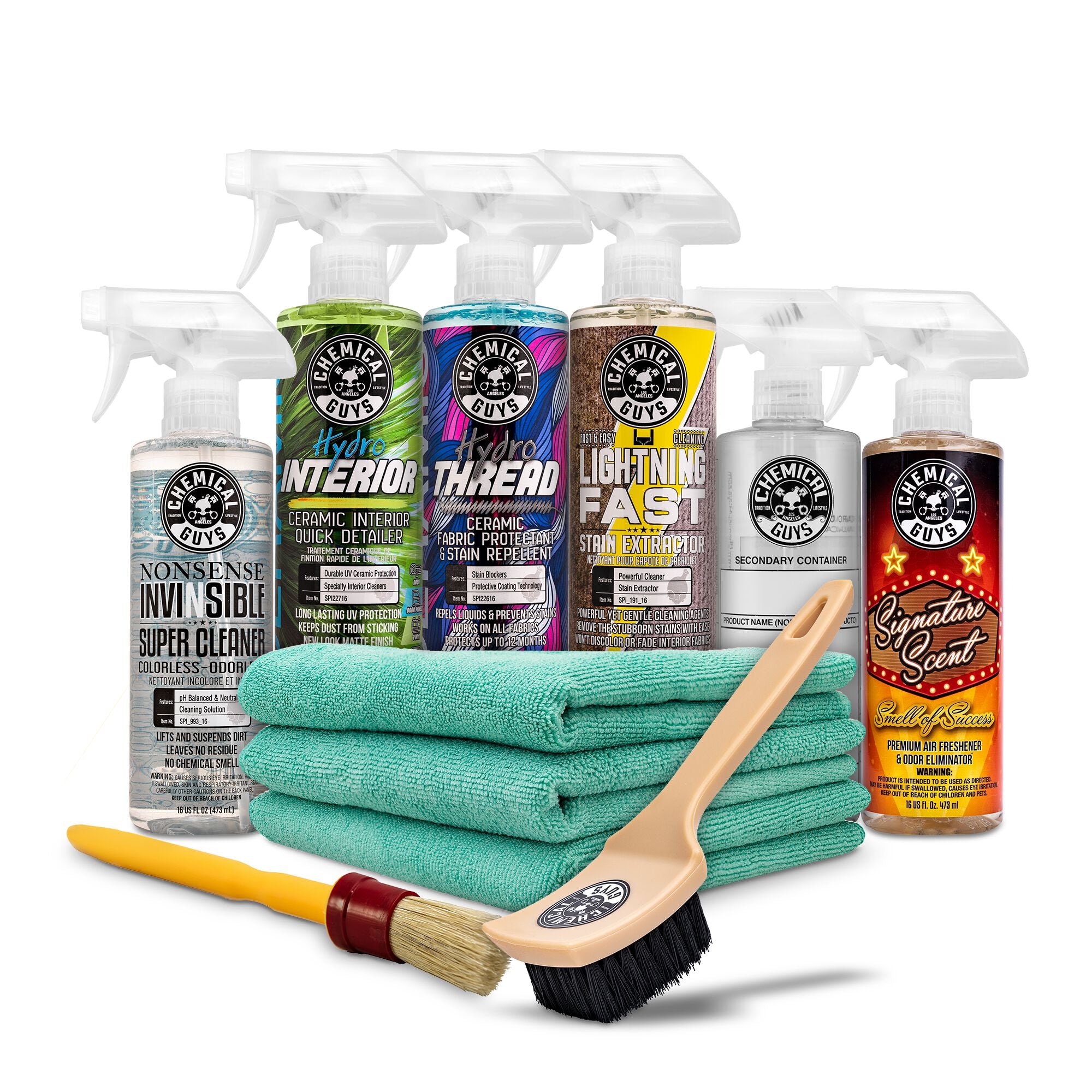 Complete Ceramic Car Interior Protection Deluxe Kit | Chemical Guys