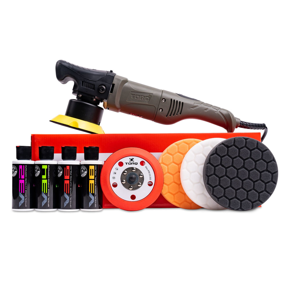 Frequent Use 4 Step TORQ 10FX Orbital Car Polisher Ultimate Kit ...