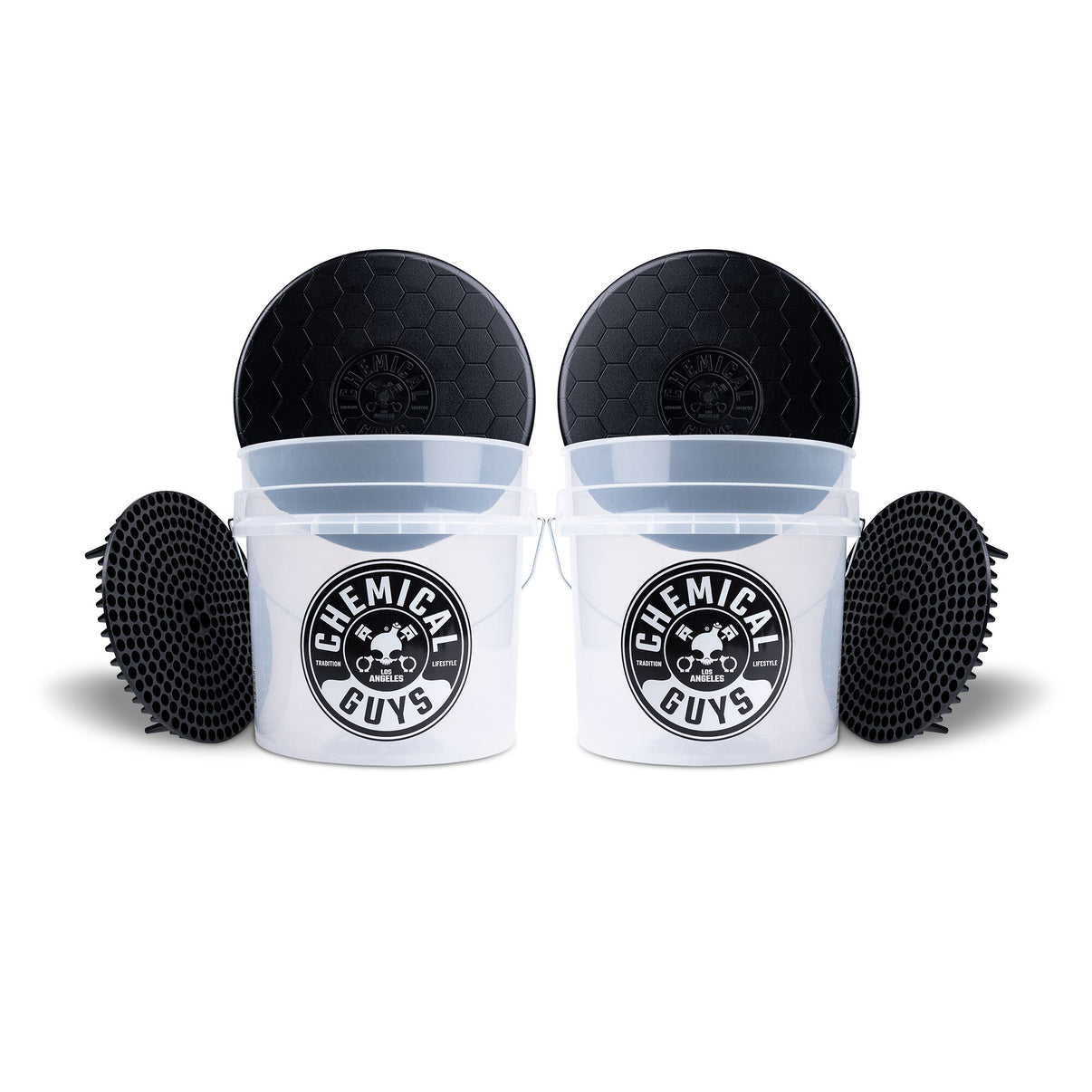 Two-Bucket Car Wash Method Starter Bundle with Lids | Chemical Guys