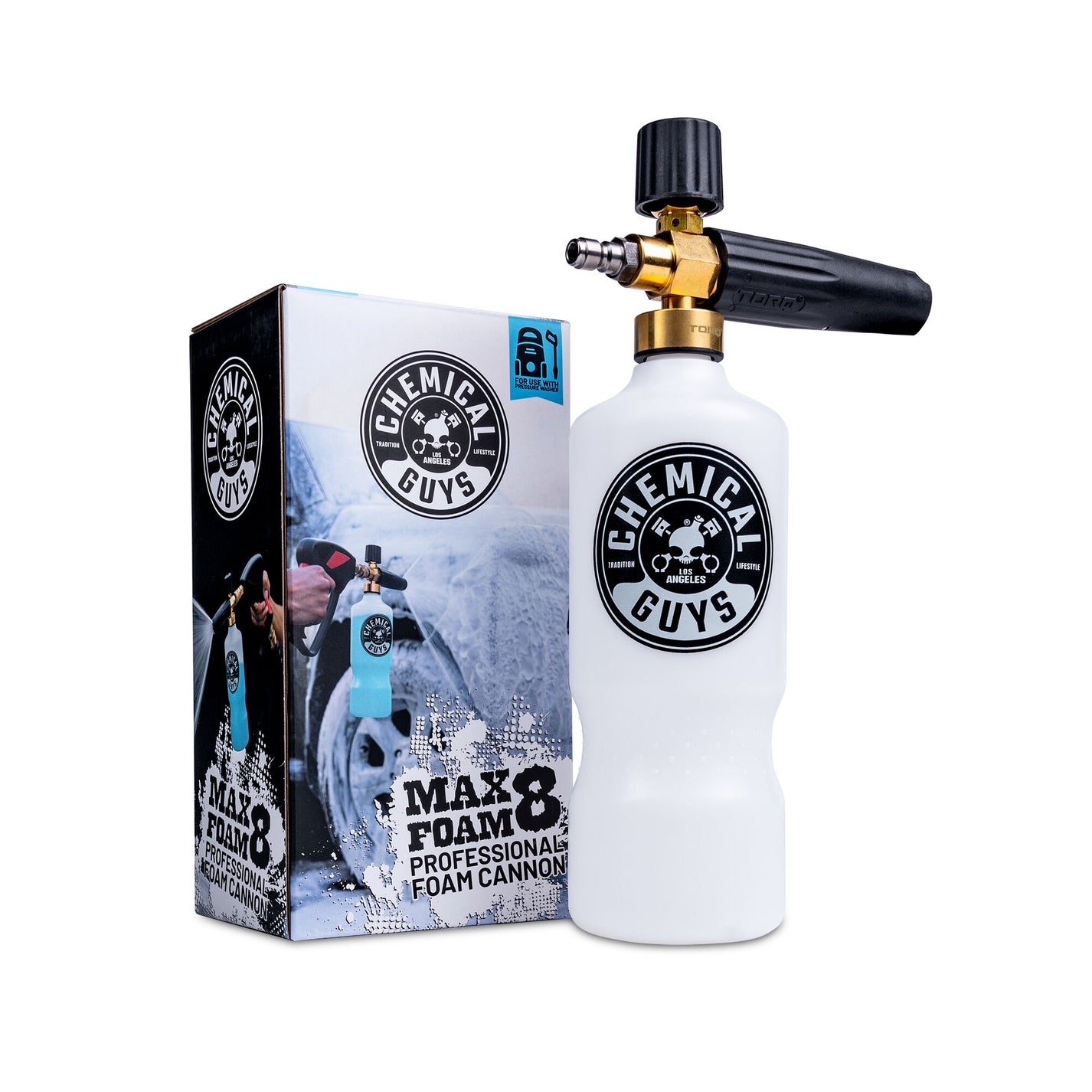 TORQ Max Foam 8 Professional Foam Cannon | Chemical Guys