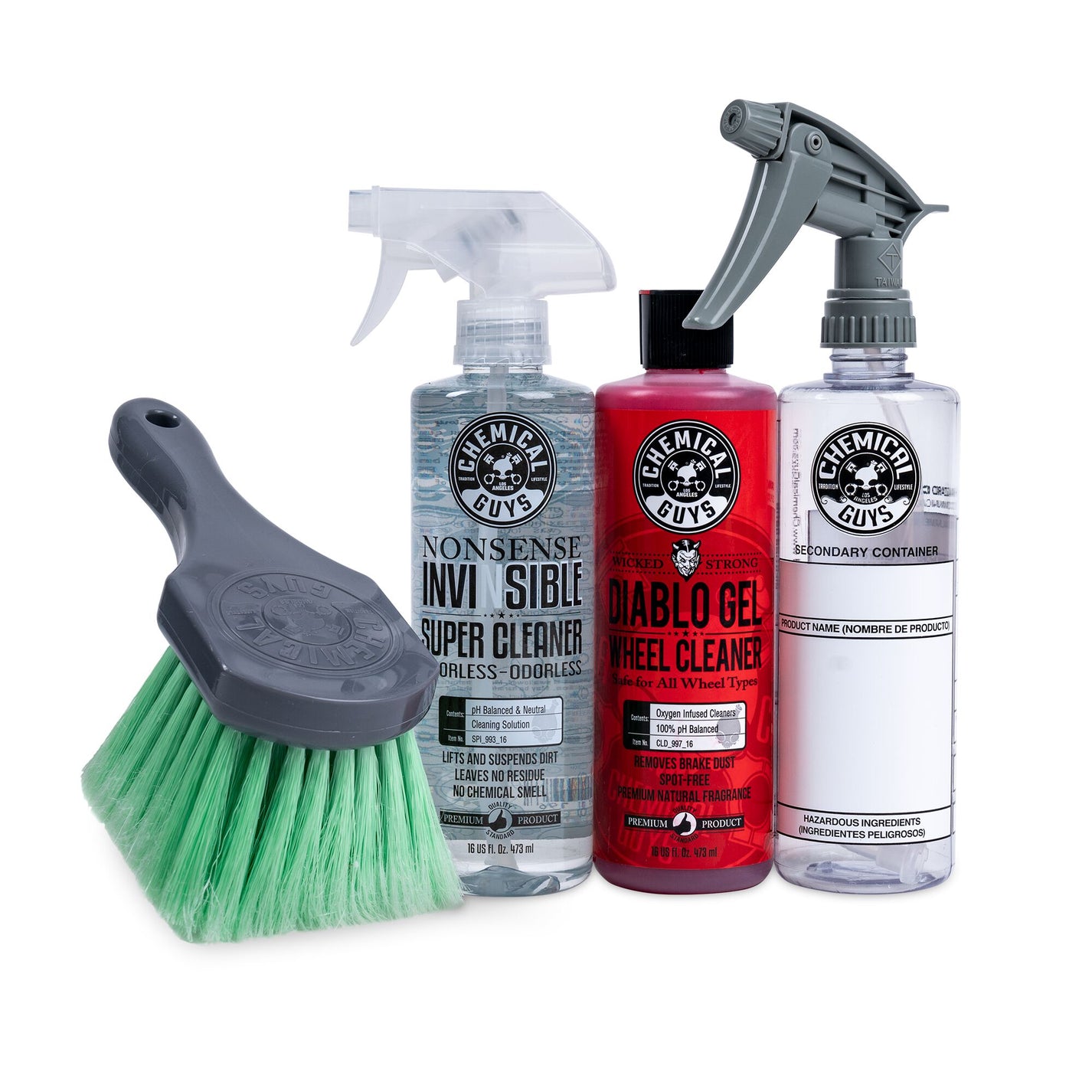 All-Purpose Exterior Car Wheel & Trim Cleaning Kit | Chemical Guys