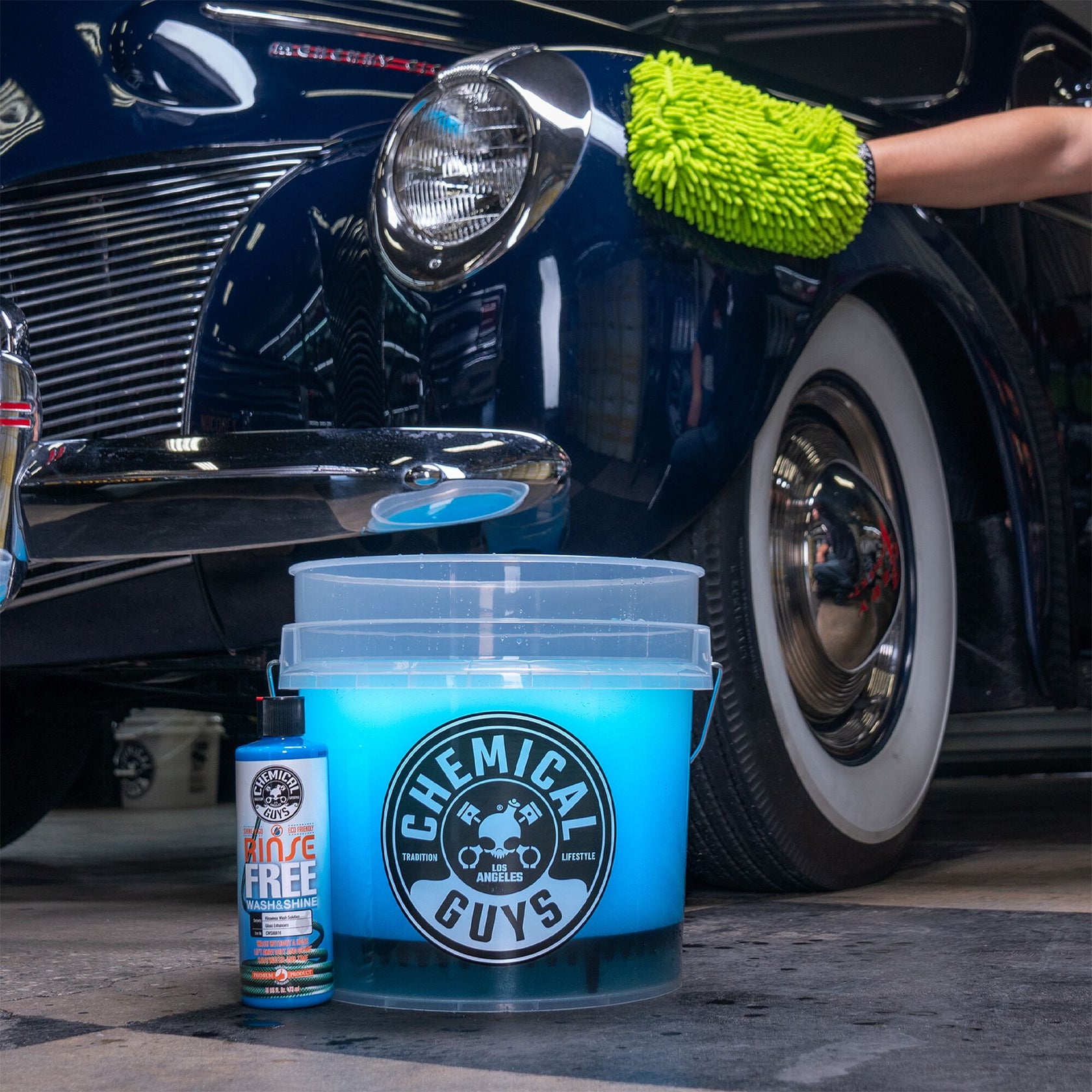 Heavy Duty Ultra Clear Detailing Bucket (4.25 Gal) | Chemical Guys
