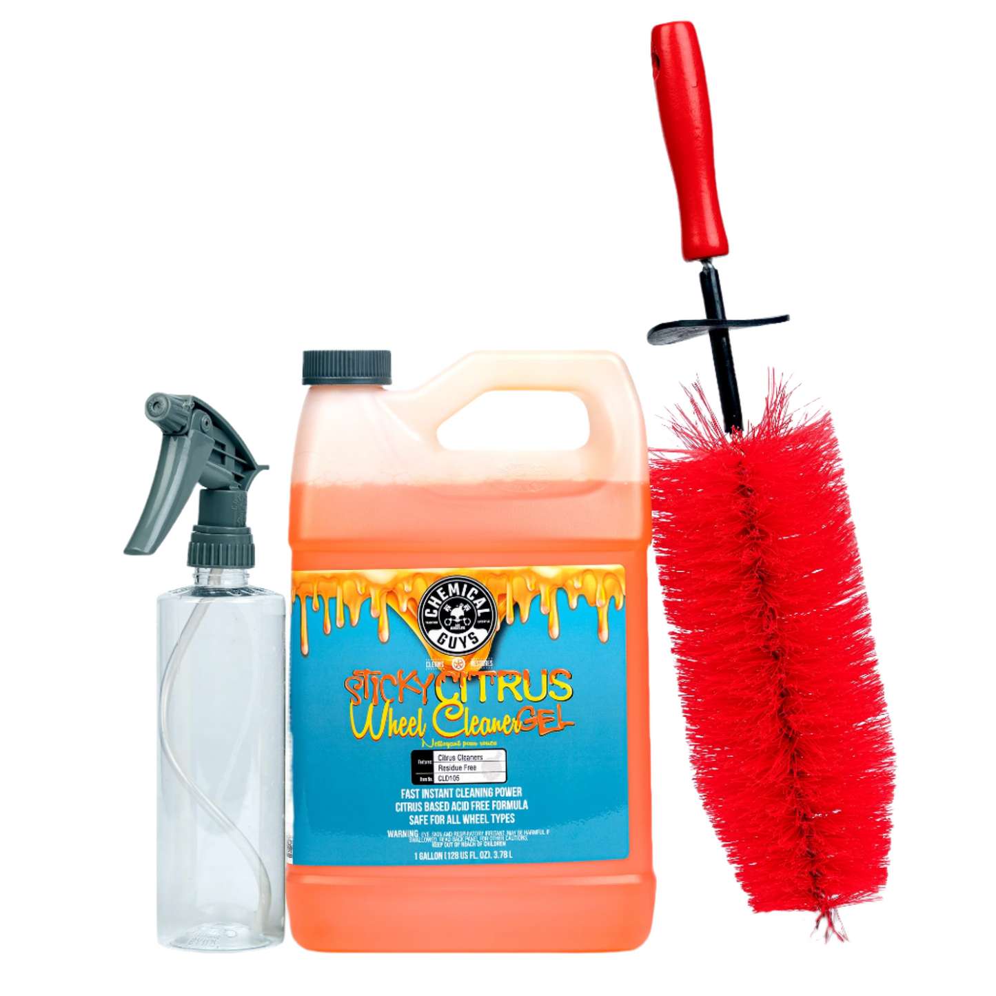 Sticky Citrus Spray Bundle with FREE Red Rocket Wheel and Rim Detailin ...