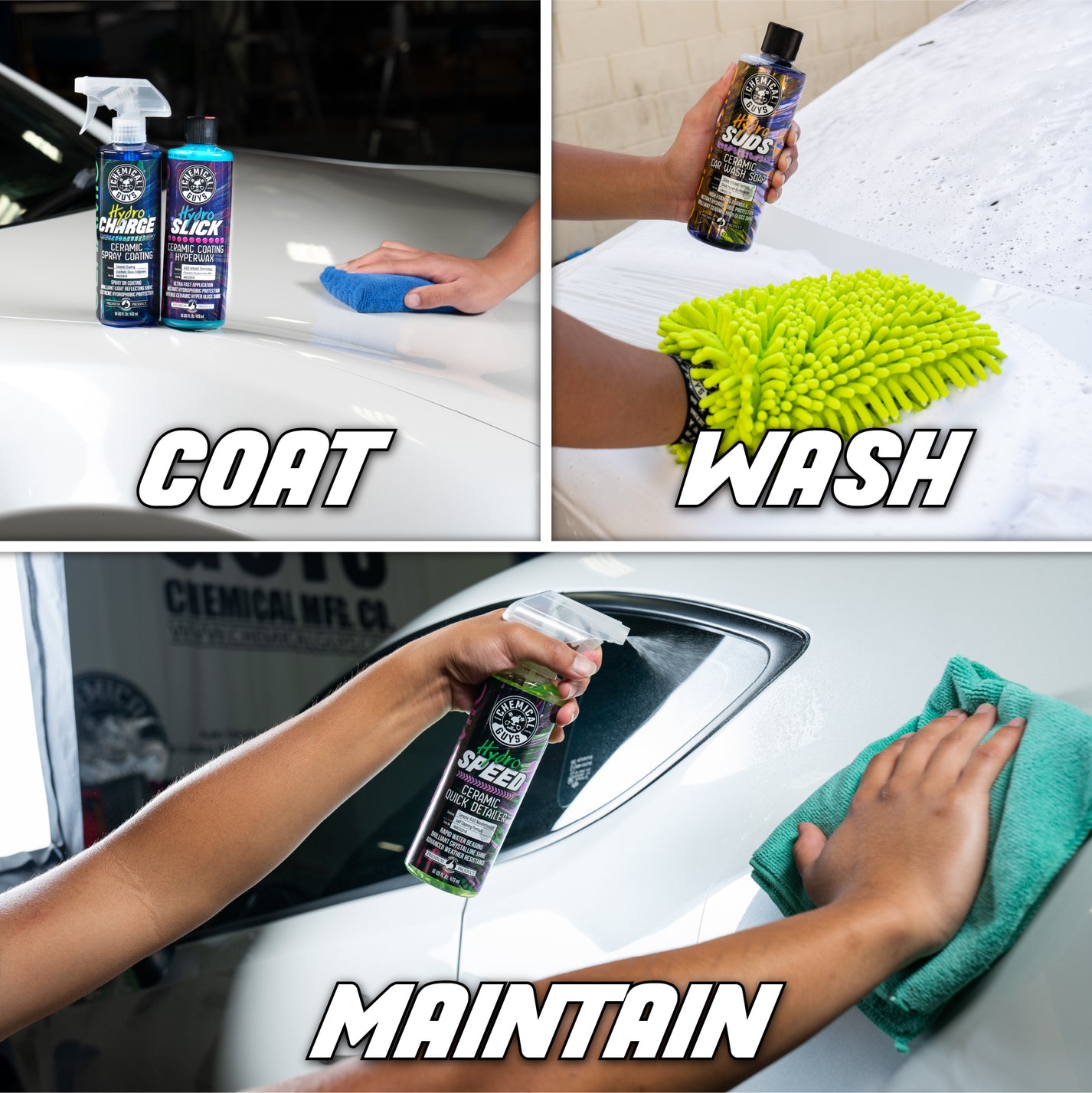 HydroSpeed Ceramic Quick Detailer | Chemical Guys