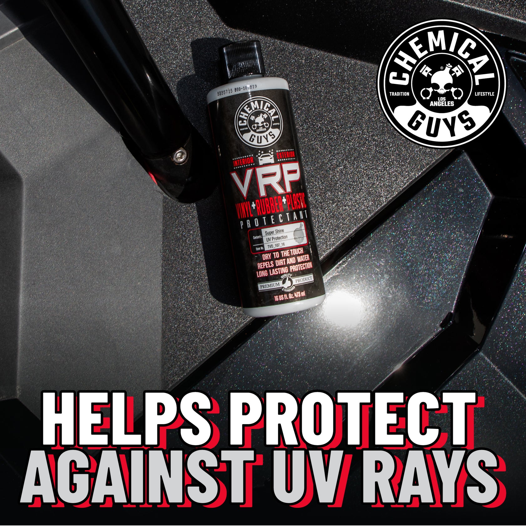 VRP Vinyl, Rubber, Plastic Shine and Protectant | Chemical Guys