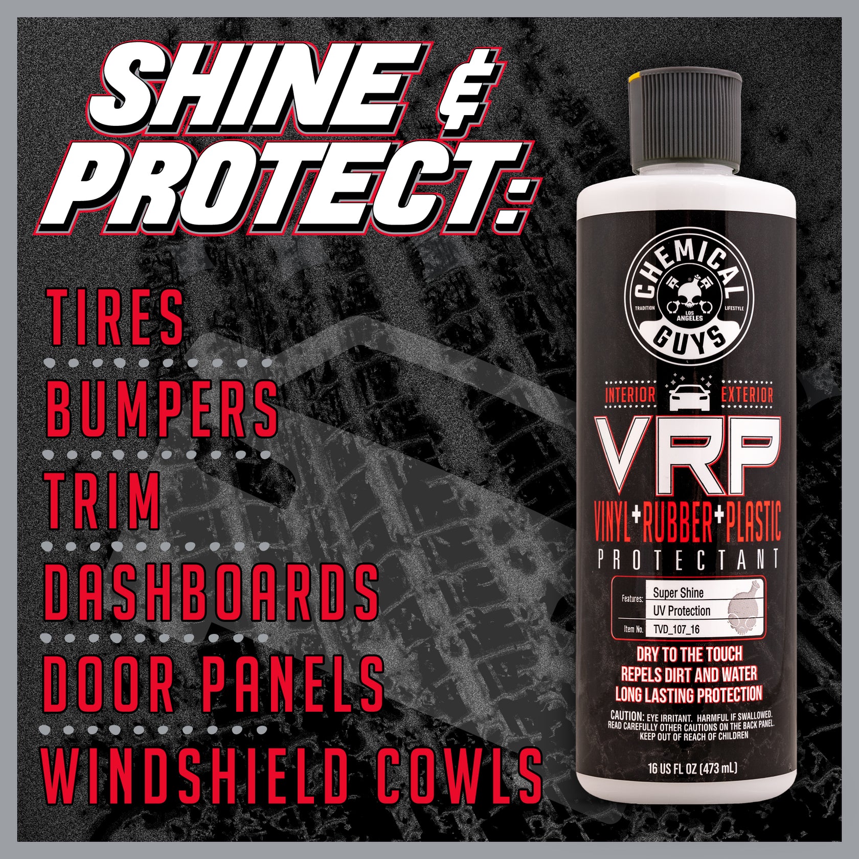 VRP Vinyl, Rubber, Plastic Shine and Protectant | Chemical Guys