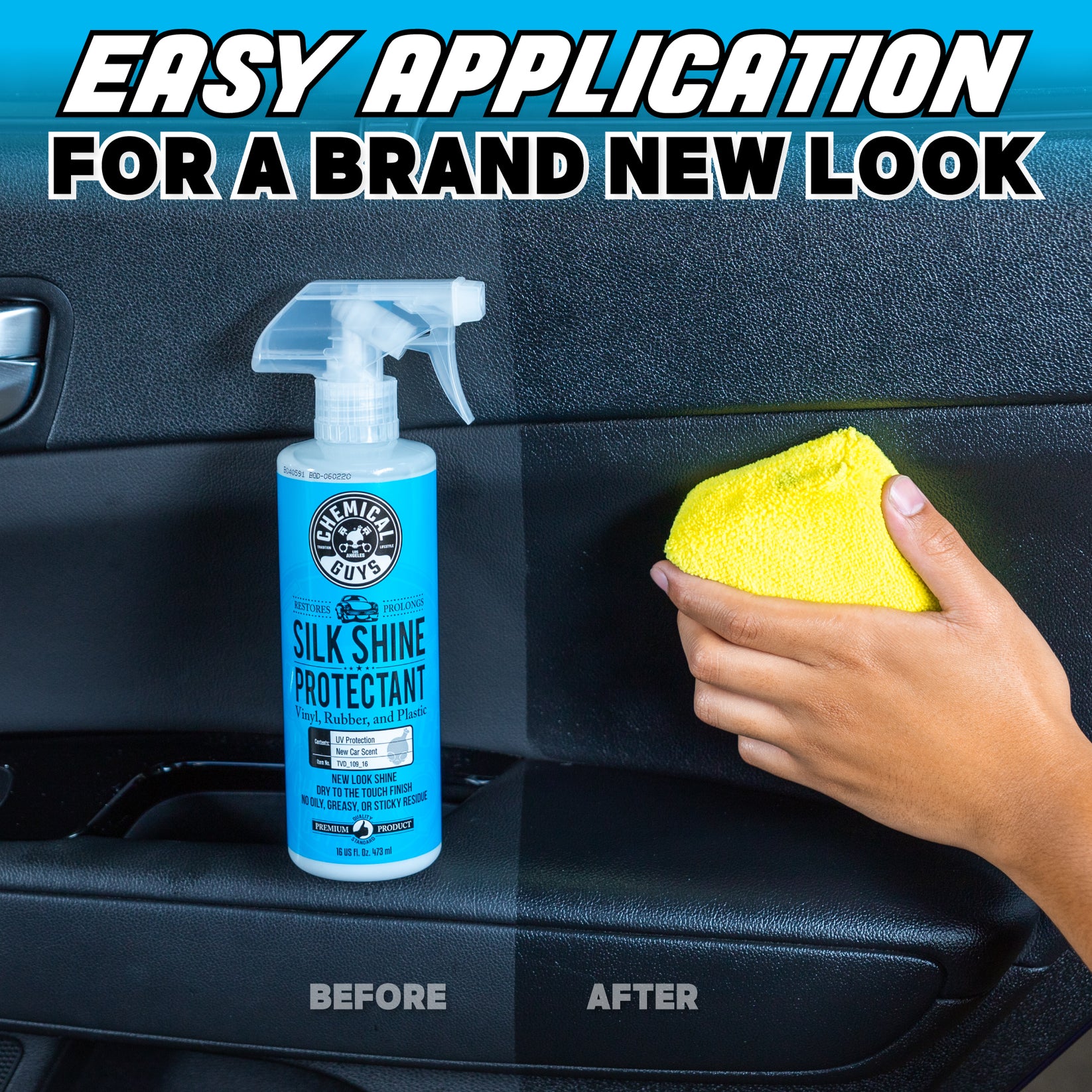 Silk Shine Protectant Vinyl, Rubber, and Plastic | Chemical Guys