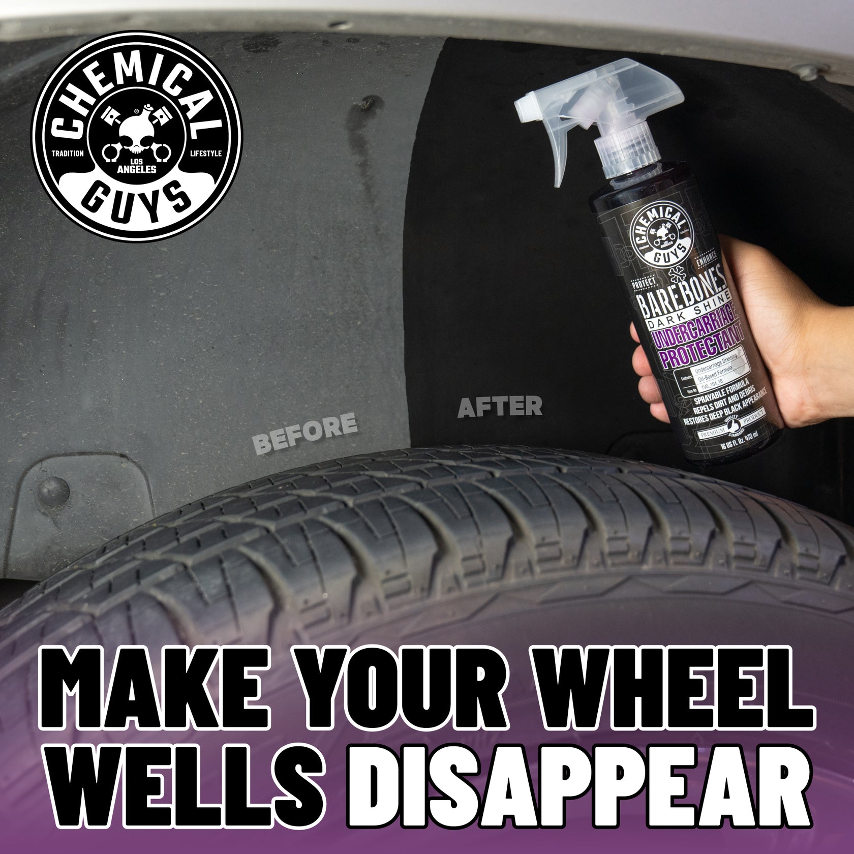 Barebones Undercarriage Spray | Chemical Guys