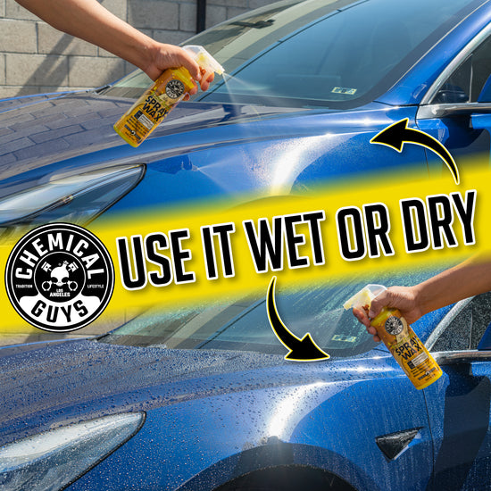 Blazin' Banana Natural Carnauba Spray Wax | Chemical Guys