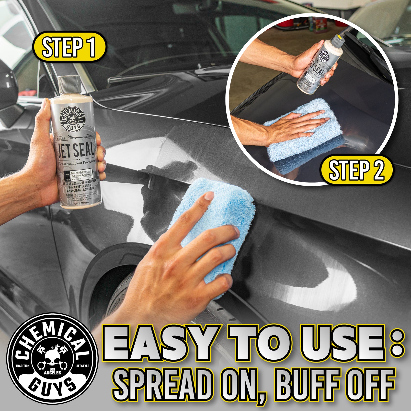 Jet Seal Durable Sealant And Paint Protectant | Chemical Guys