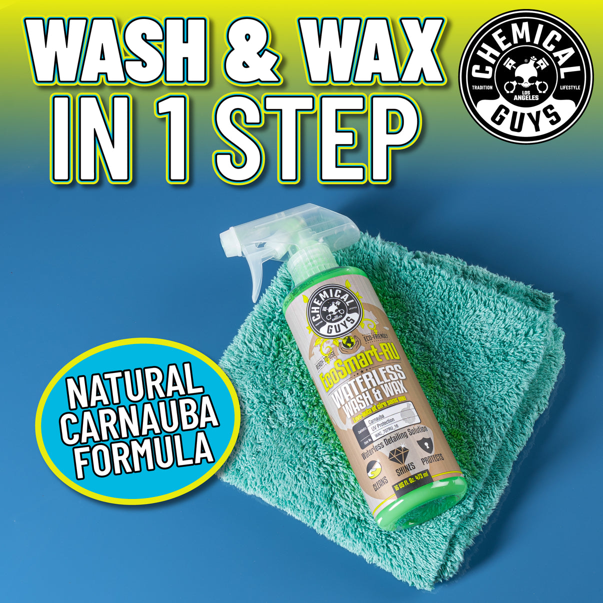 EcoSmart Waterless Car Wash & Wax Ready To Use | Chemical Guys
