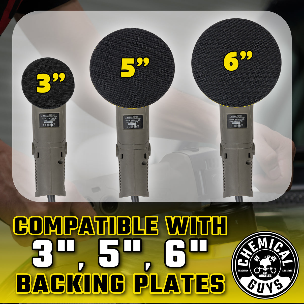 TORQ X Random Orbital Polisher | Chemical Guys