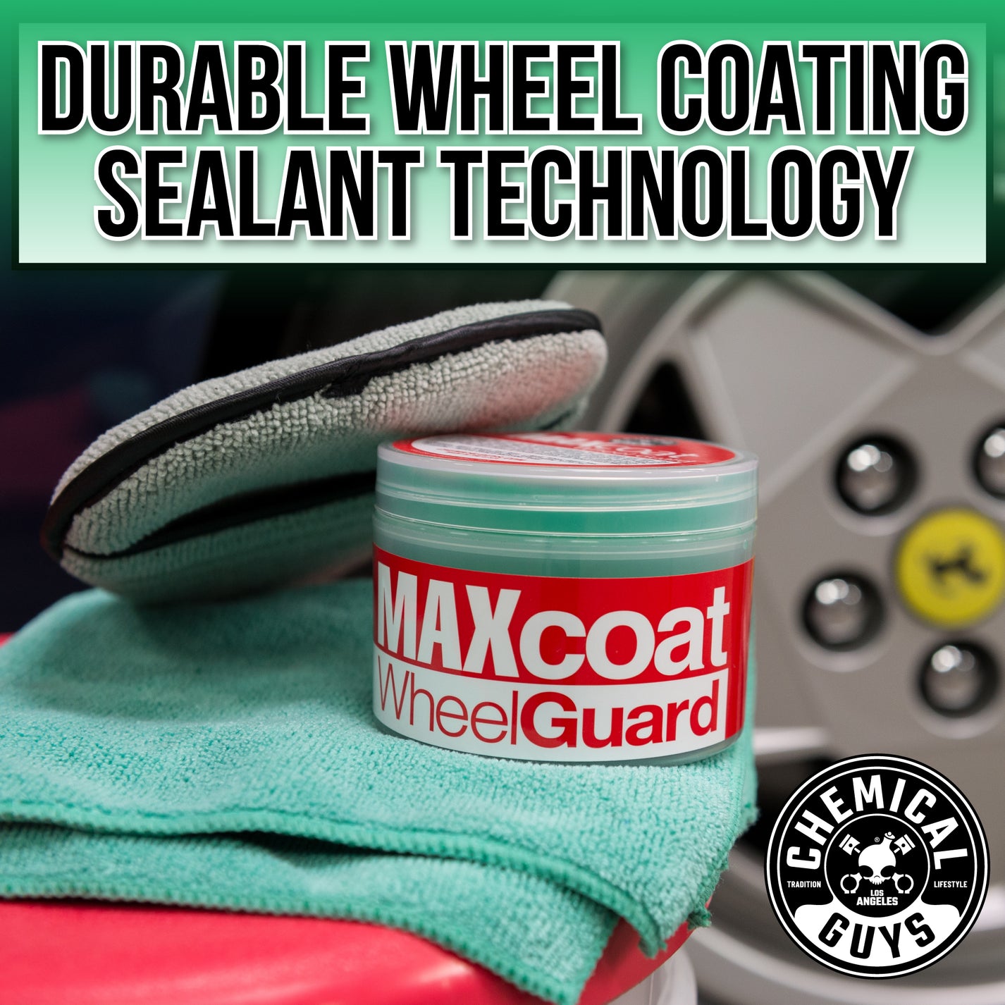 Wheel Guard Max Coat Wheel and Rim Sealant | Chemical Guys