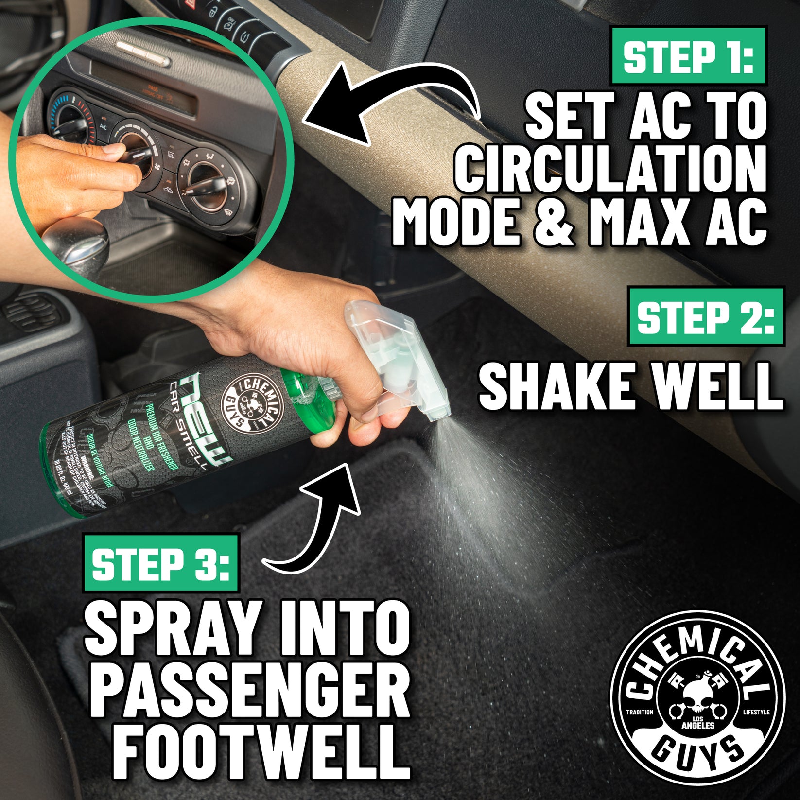 New Car Smell Air Freshener | Chemical Guys