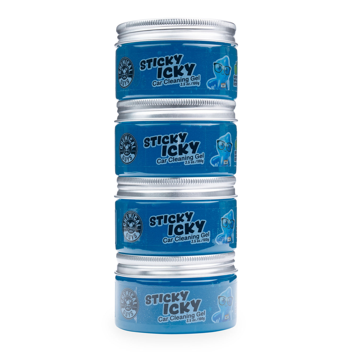 Sticky Icky Car Cleaning Gel 4-Pack | Chemical Guys