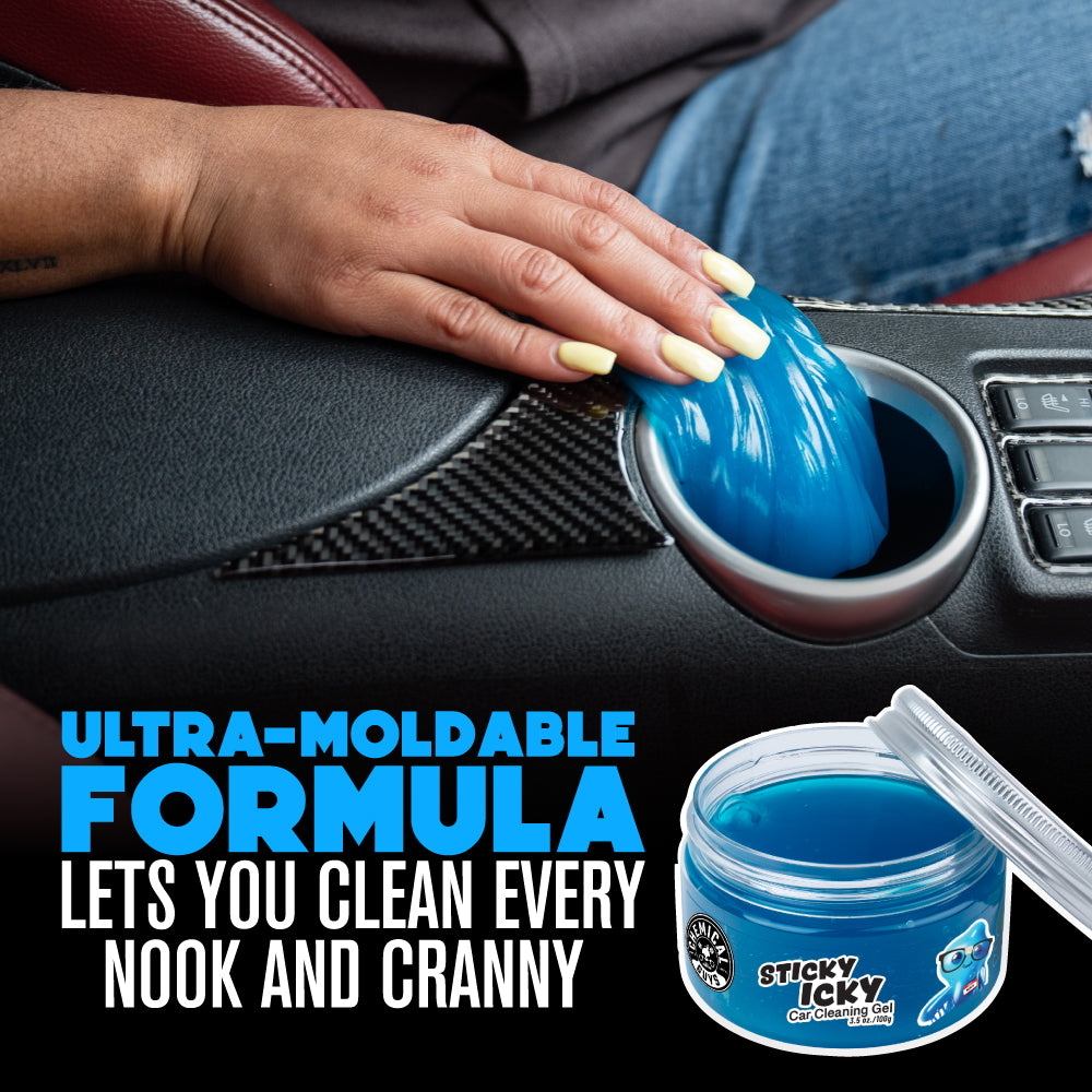 Sticky Icky Car Cleaning Gel 4-Pack | Chemical Guys