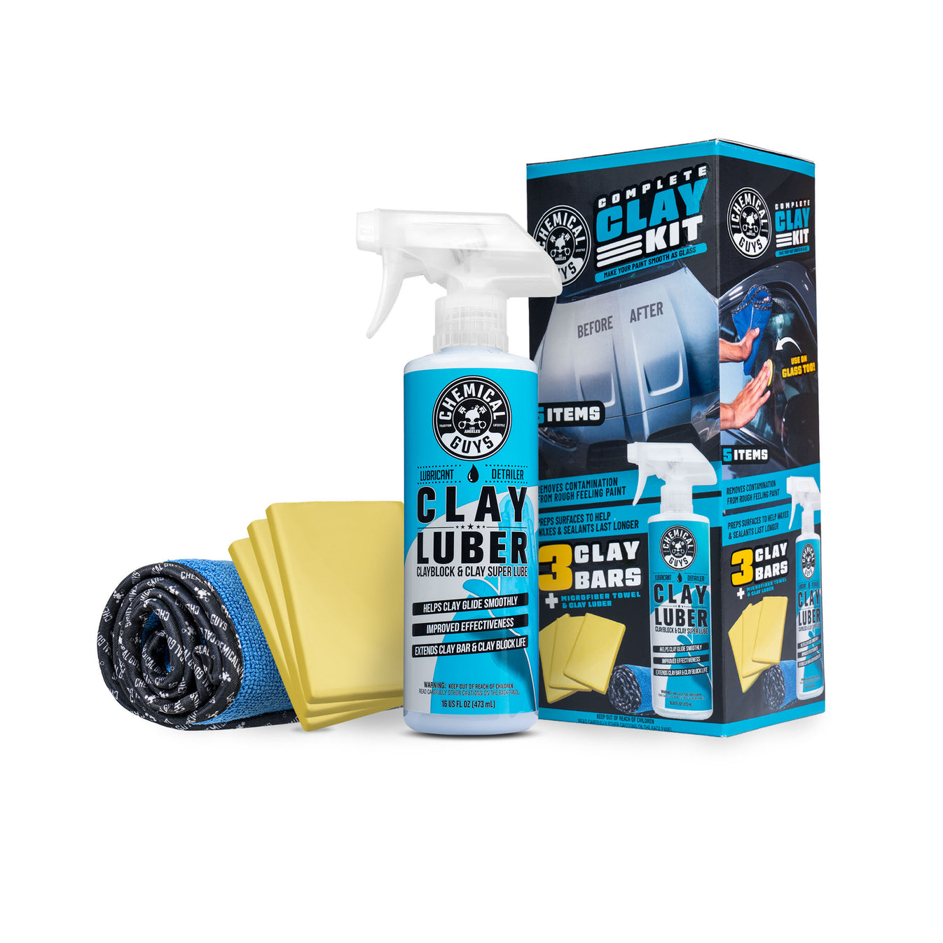 Complete Clay Kit | Chemical Guys