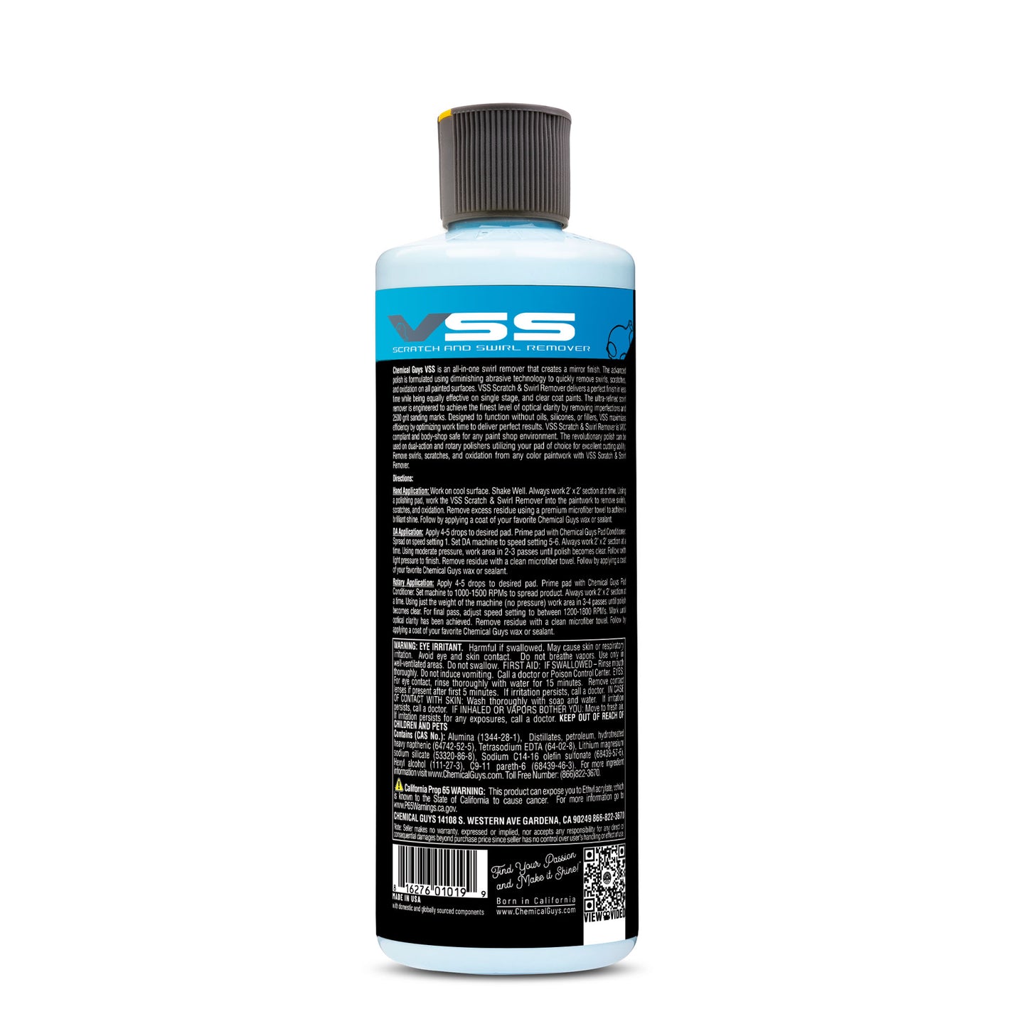 VSS One-Step Scratch & Swirl Remover | Chemical Guys