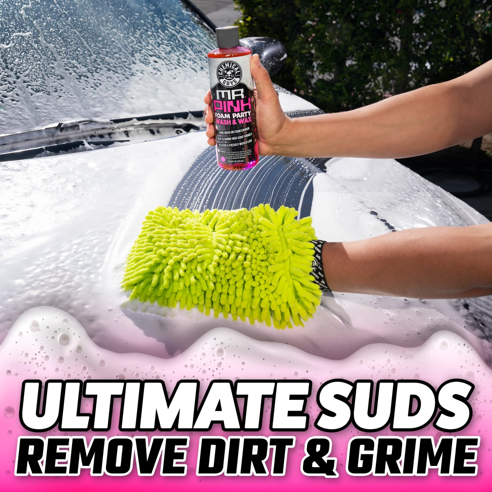 Mr. Pink Foam Party | Chemical Guys