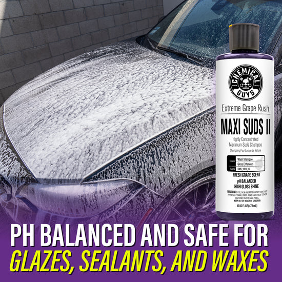 Maxi Suds 2 High Foam Maintenance Shampoo And Gloss Booster | Chemical Guys