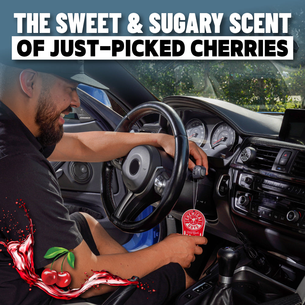 Fresh Cherry Blast Spray & Hanging Air Freshener Kit | Chemical Guys