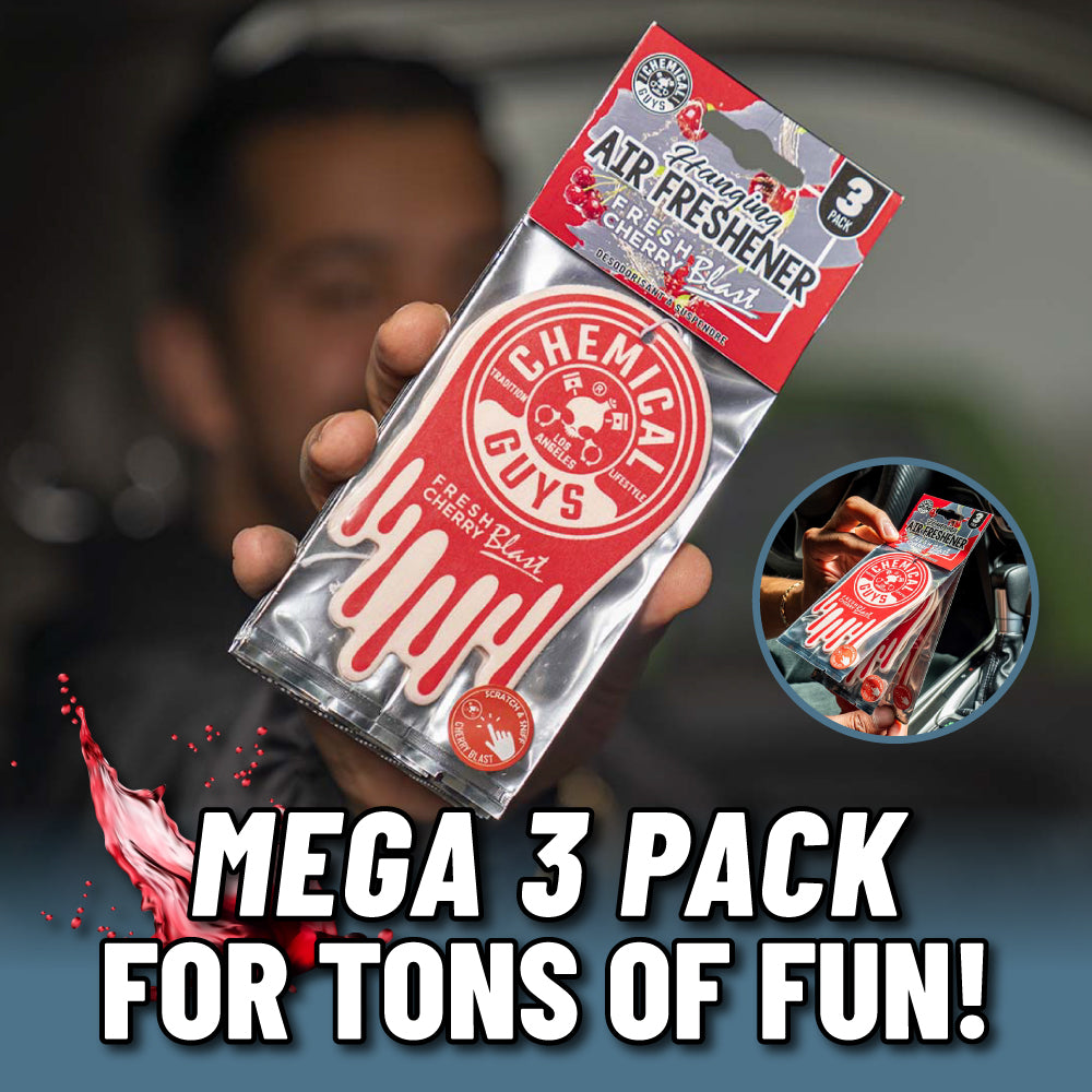 Fresh Cherry Blast Spray & Hanging Air Freshener Kit | Chemical Guys