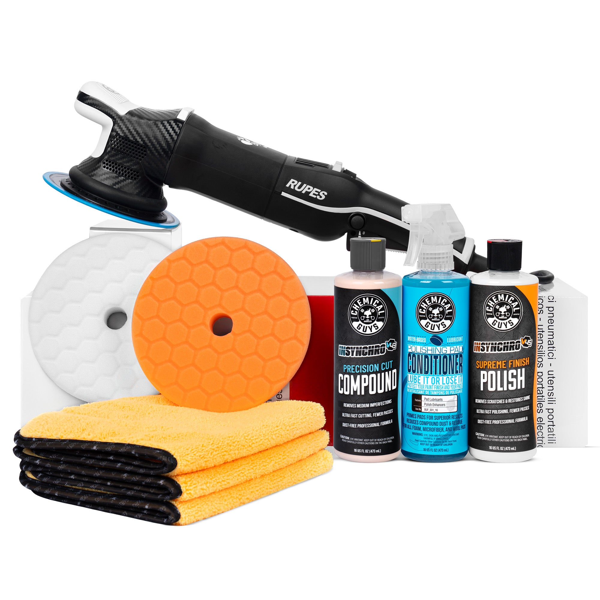 RUPES LHR21 Mark V Max Coverage Ultimate Kit | Chemical Guys
