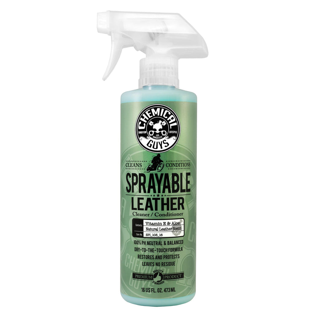 Sprayable Leather Cleaner & Conditioner In One | Chemical Guys