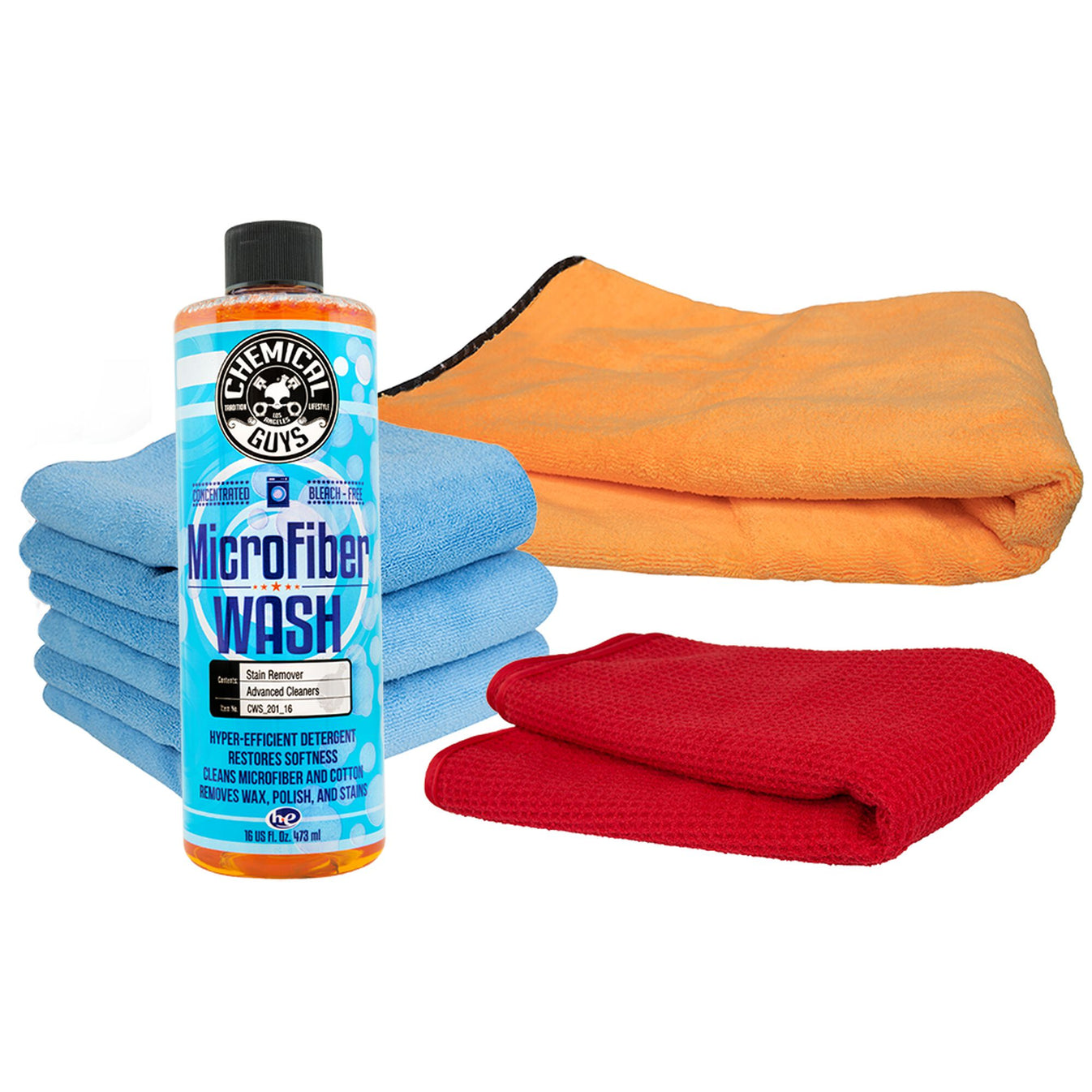Car Wash & Renew Microfiber Towel Bundle | Chemical Guys
