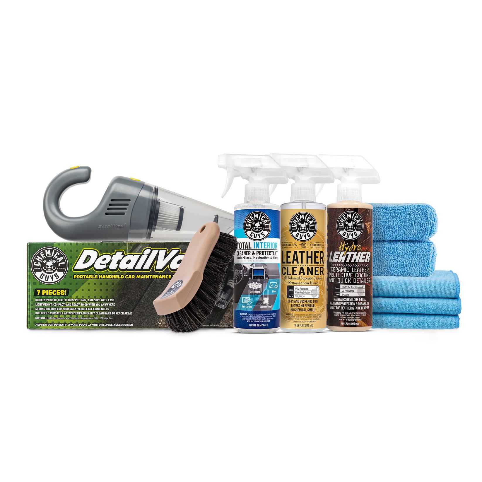 Leather Interior Clean & Protect Kit | Chemical Guys