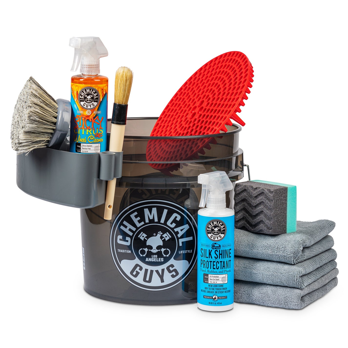 Complete Wheels Care Deluxe Kit with Bucket | Chemical Guys