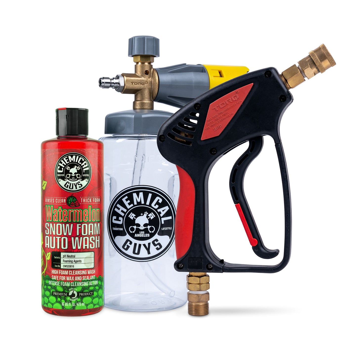 Big Mouth Pressure Washer Foaming Starter Kit | Chemical Guys