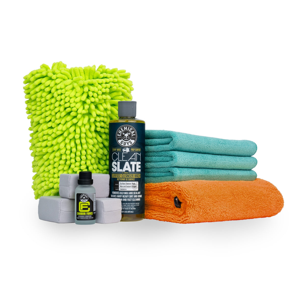 10-Item Carbon Force Ceramic Car Coating Kit | Chemical Guys