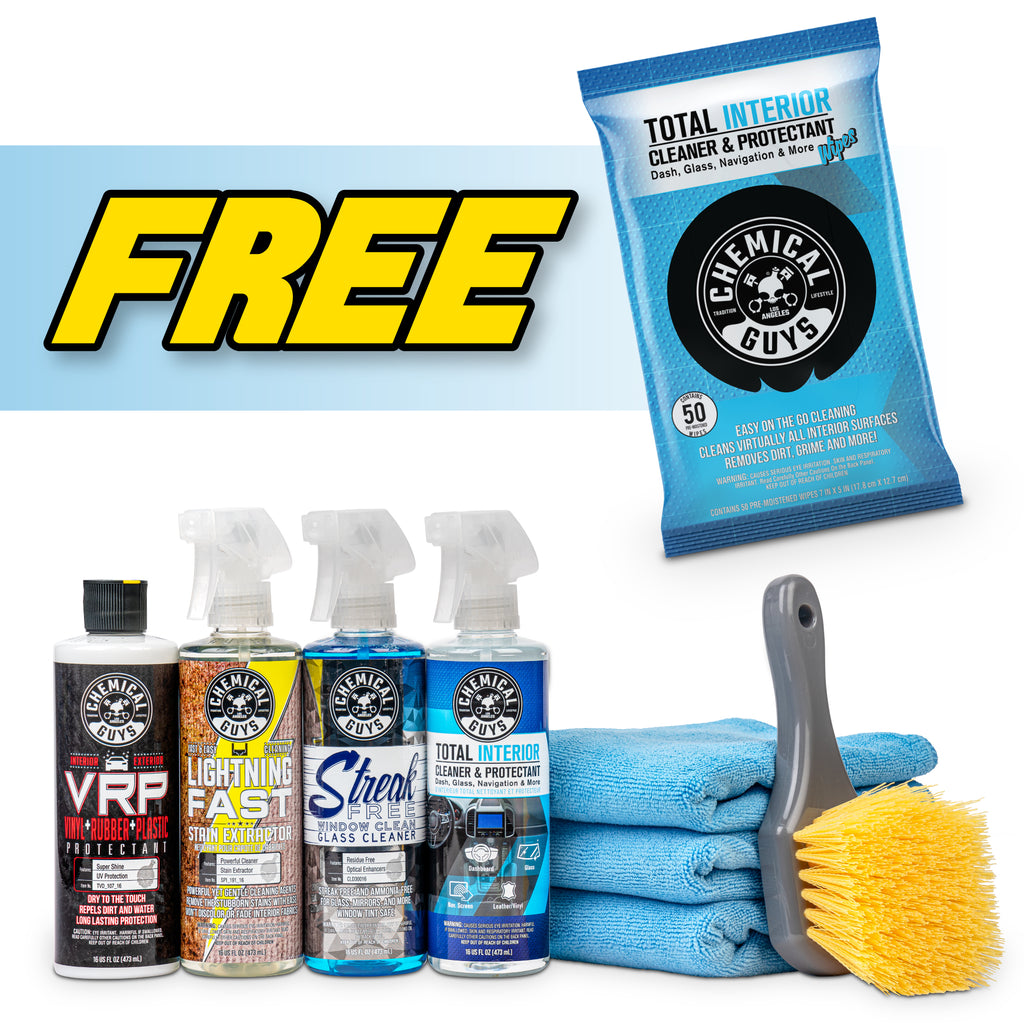 Complete Interior Deep Clean & Protect Kit | Chemical Guys