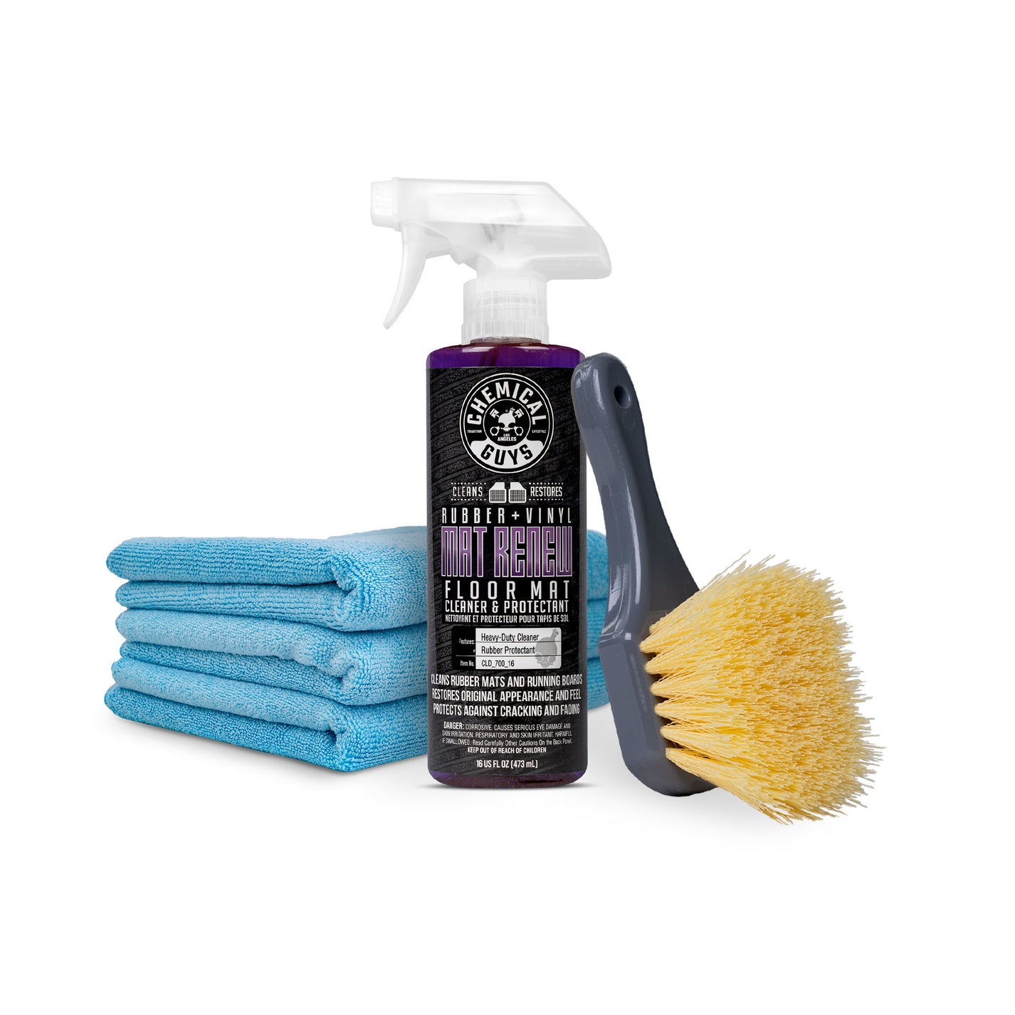 Floor Mat Refresh Kit: Clean, Restore & Protect Your Mats | Chemical Guys