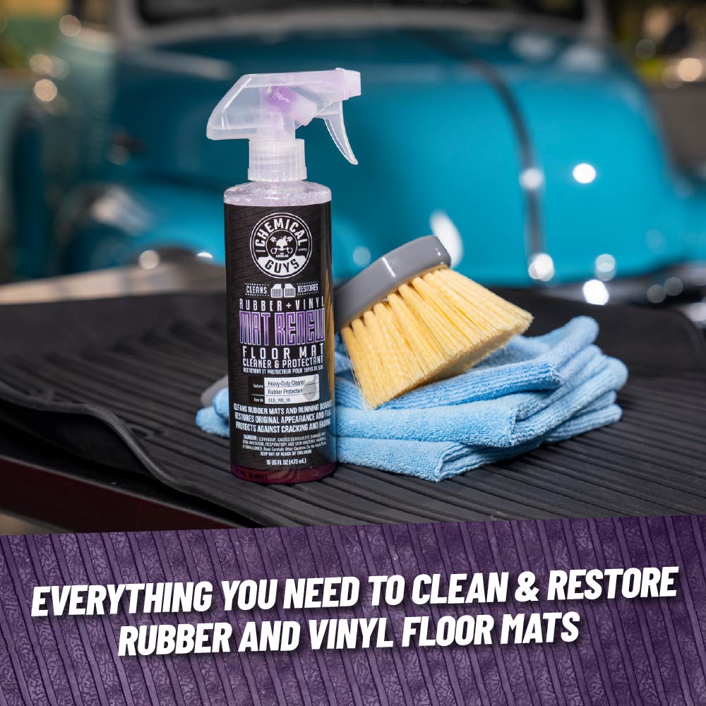 Floor Mat Refresh Kit: Clean, Restore & Protect Your Mats | Chemical Guys