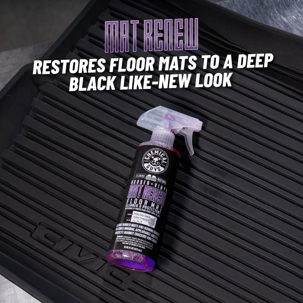 Floor Mat Refresh Kit: Clean, Restore & Protect Your Mats | Chemical Guys