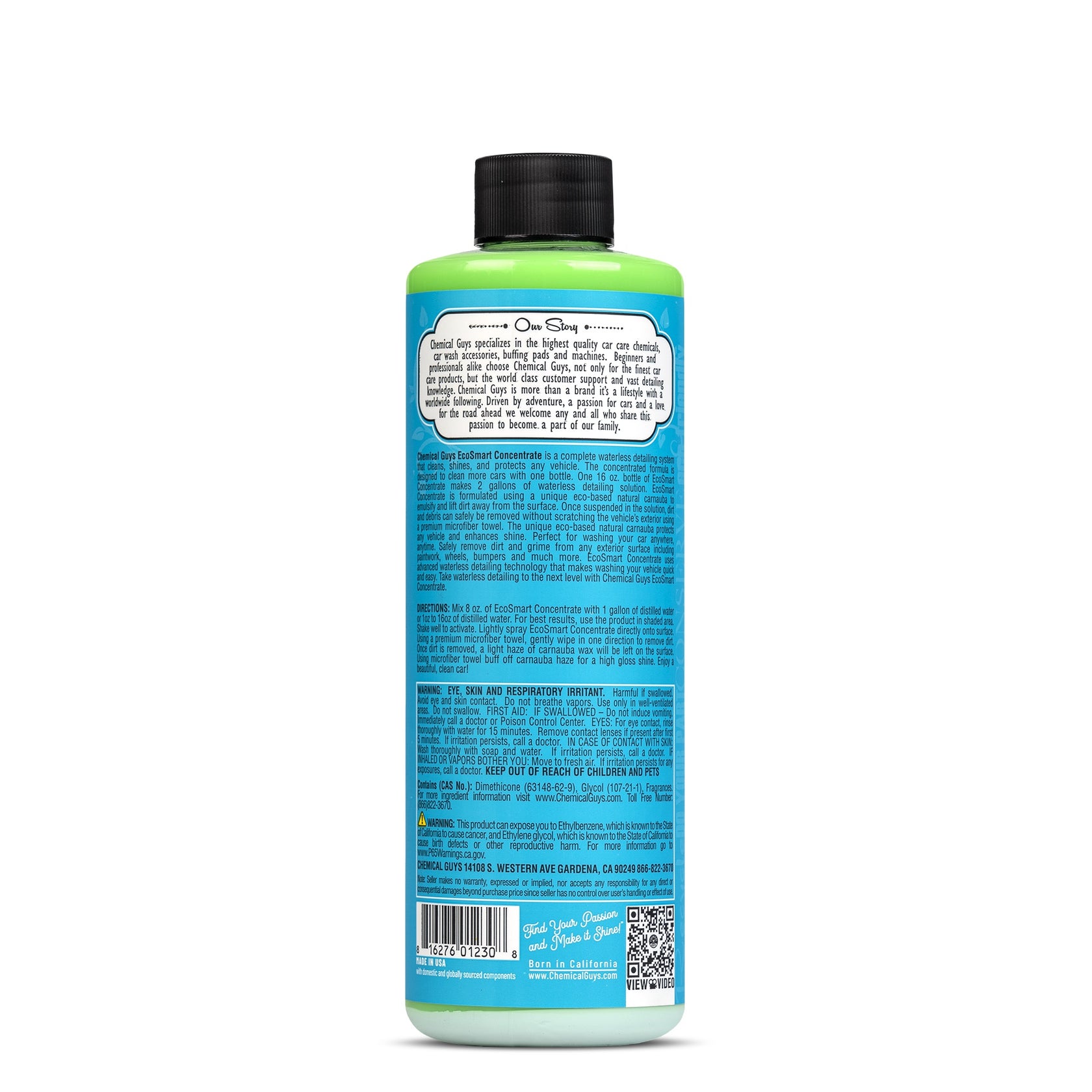EcoSmart Waterless Car Wash & Wax Concentrate | Chemical Guys